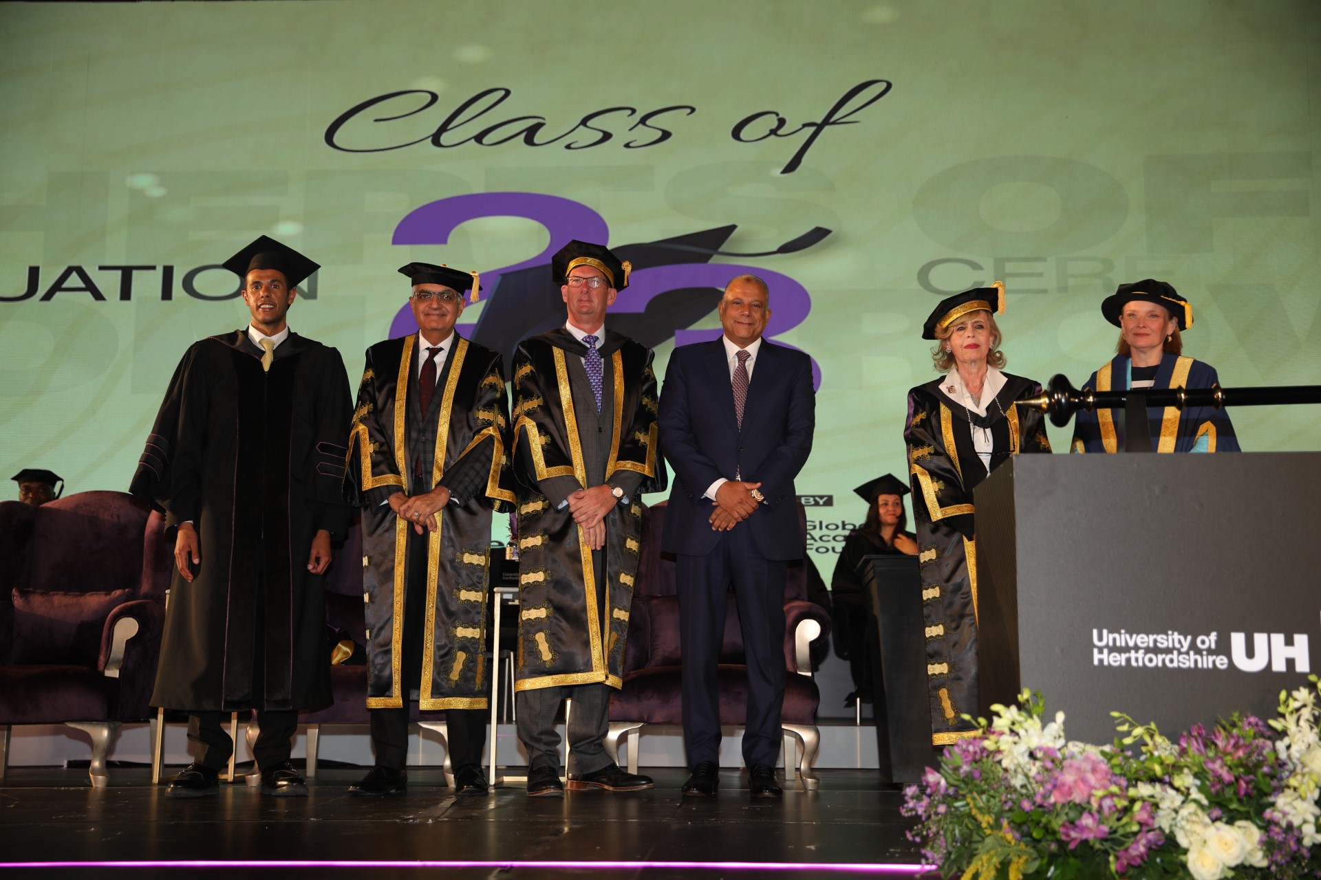 University of Hertfordshire in Egypt, hosts first graduation ceremony ...