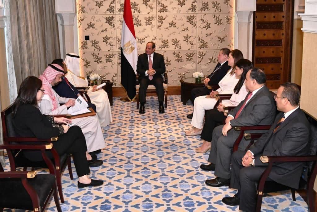 Egyptian chief of state discusses with IsDB president frameworks of ...