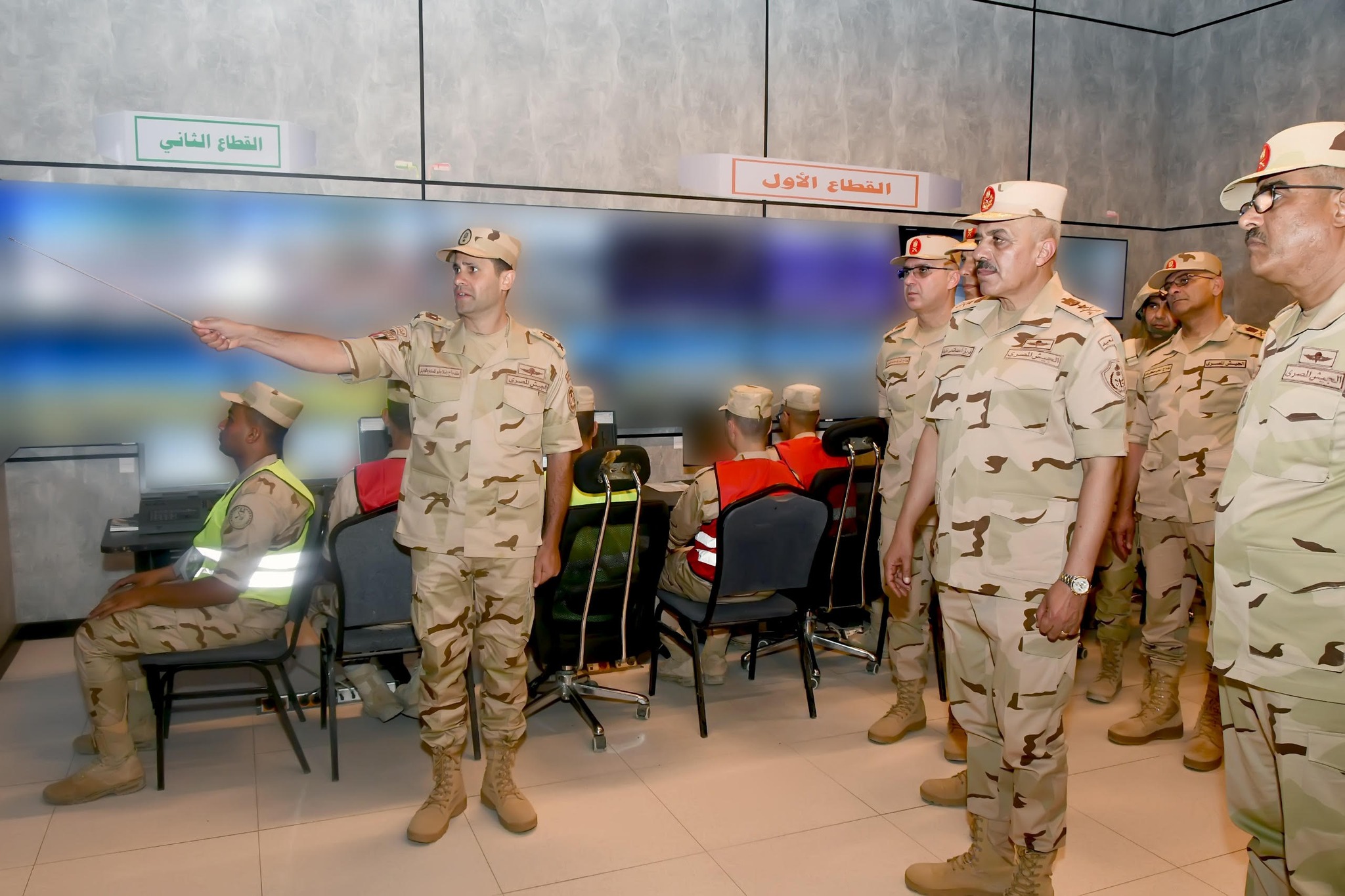 Egypt's chief of staff inspects security measures at borders with Gaza ...