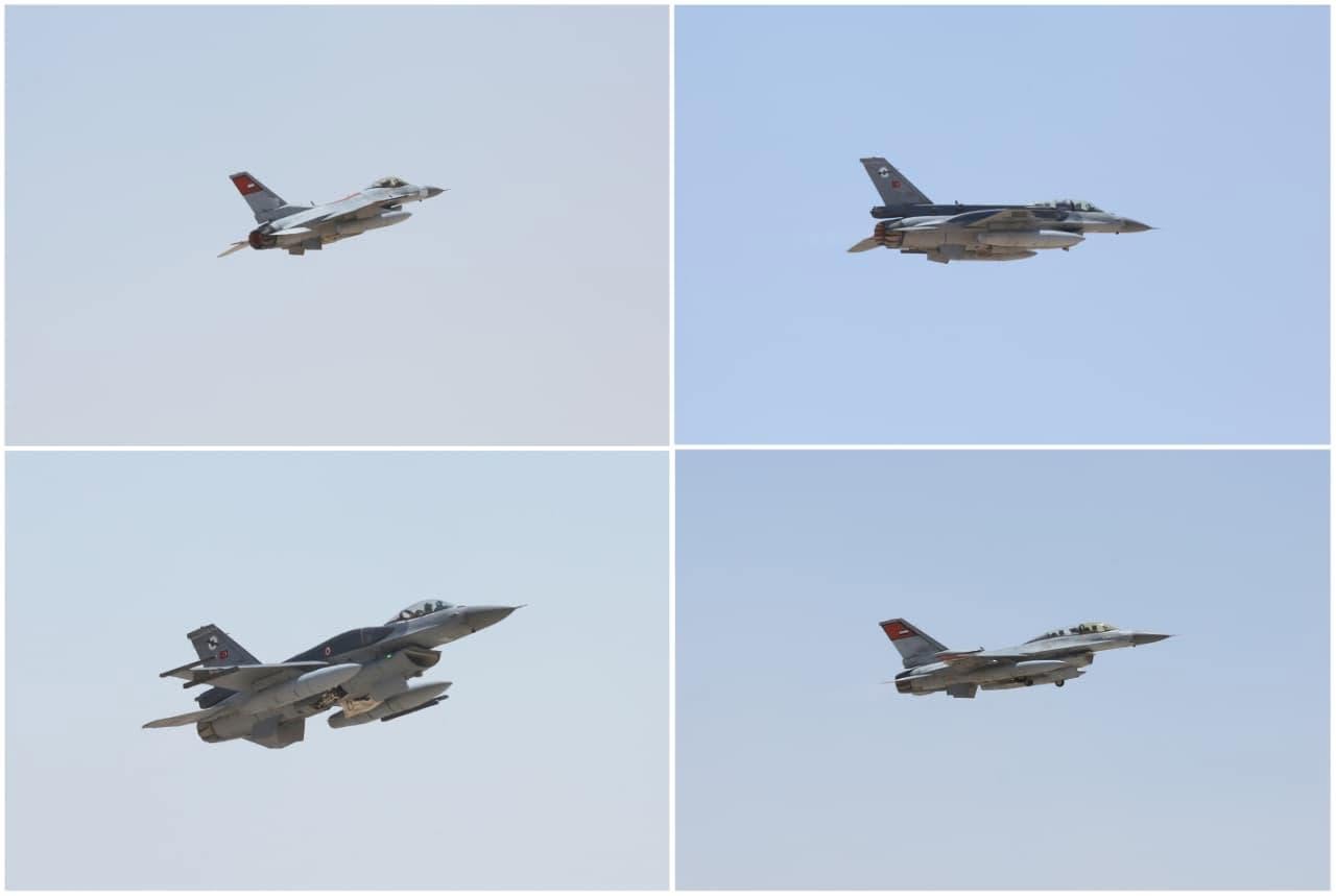 Photos: Egyptian-Turkish joint air training exercises begin in Egypt ...
