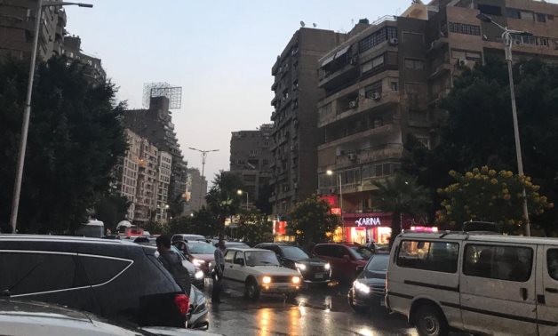 In pics: Heavy rains hit all over Cairo, Giza - EgyptToday