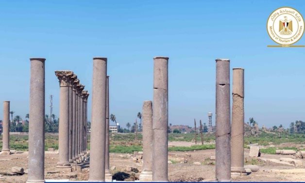 The joint Egyptian-American archaeological mission complete the ...