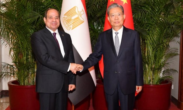 Egypt’s Sisi, China’s chairman of parliamentary Standing Committee ...