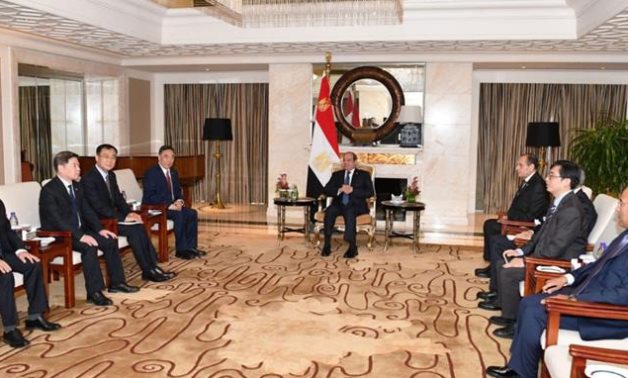 President Sisi discusses expanding ‘China Energy’ projects in Egypt ...