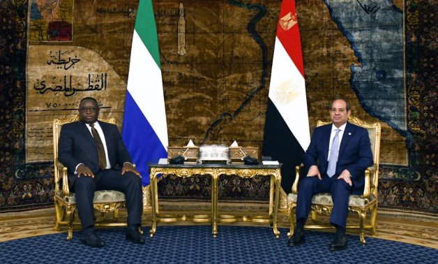 President Sisi receive Sierra Leonean counterpart, sign number of MoUs ...