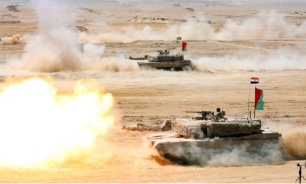 Photos: Defence minister attends live-fire tactical exercise 'Badr 2026 ...