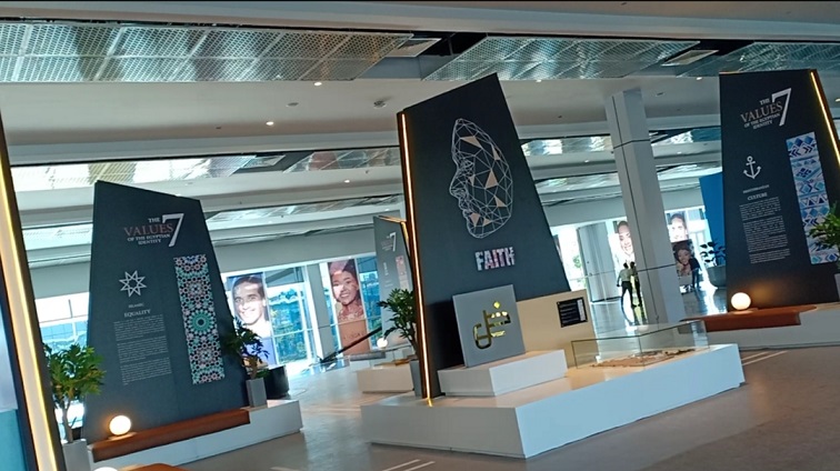 Seven Pillars of Egyptian Identity monument welcomes visitors to WYF ...