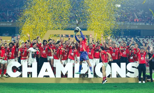 Photos: Al Ahly win Egyptian Super Cup after defeating Zamalek on ...
