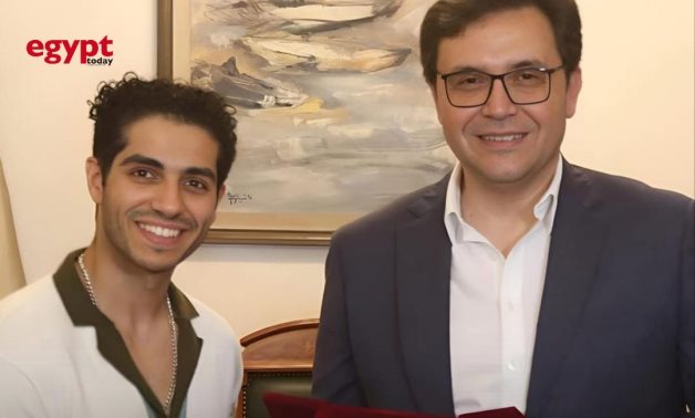 Egyptian-Canadian Star Mena Massoud Honored by Minister of Culture as ...