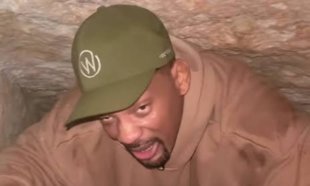 Will Smith ventures deep inside the Pyramid in a rare behind-the-scenes ...
