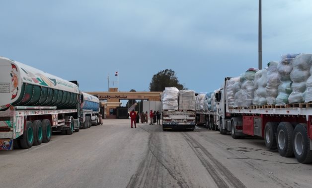 152nd humanitarian aid convoy enters Gaza Strip with 3,680 tons of aid ...