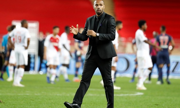 Monaco boss backs coach Thierry Henry after dismal start - EgyptToday